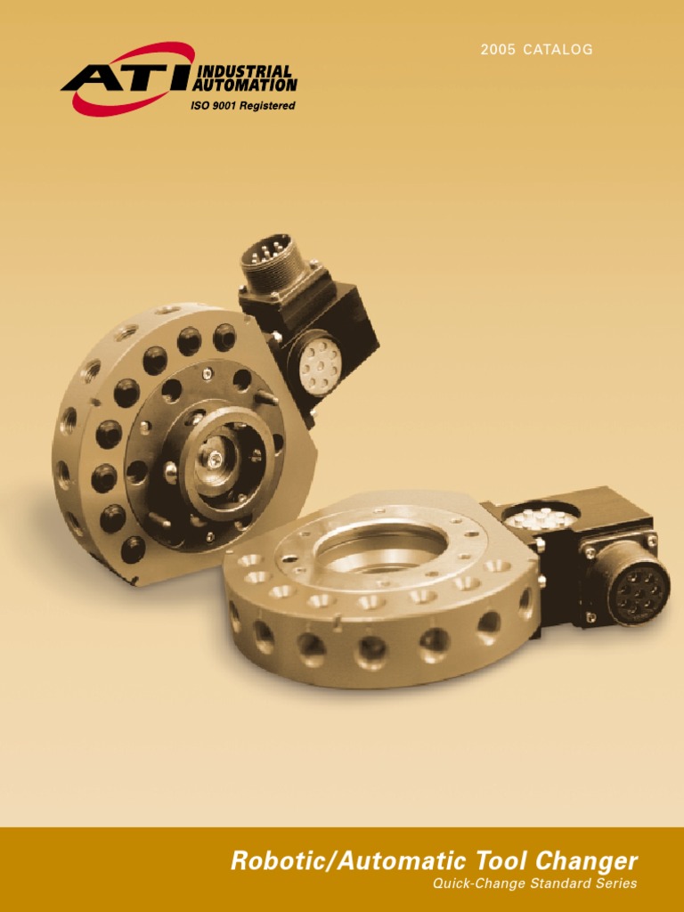 RoboticAutomatic Tool Changer PDF | PDF | Screw | Electrical Connector