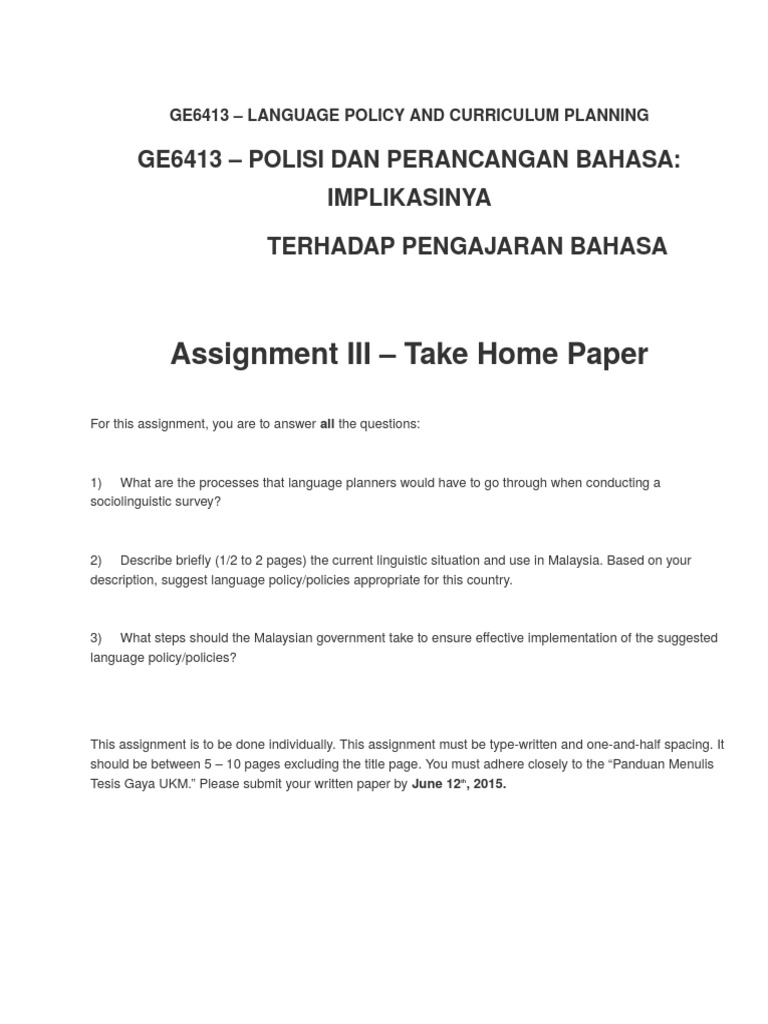 ge6413-language-policy-3-assignment-pdf-sociolinguistics-malaysia