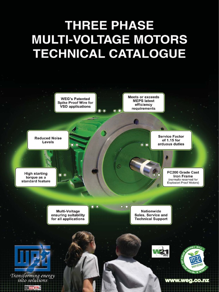 Weg 21 Catalogue | PDF | Electric Motor | Electricity