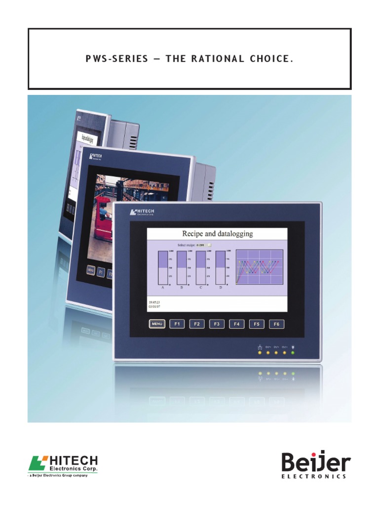 Hitech HMI | PDF | User Interface | Liquid Crystal Display