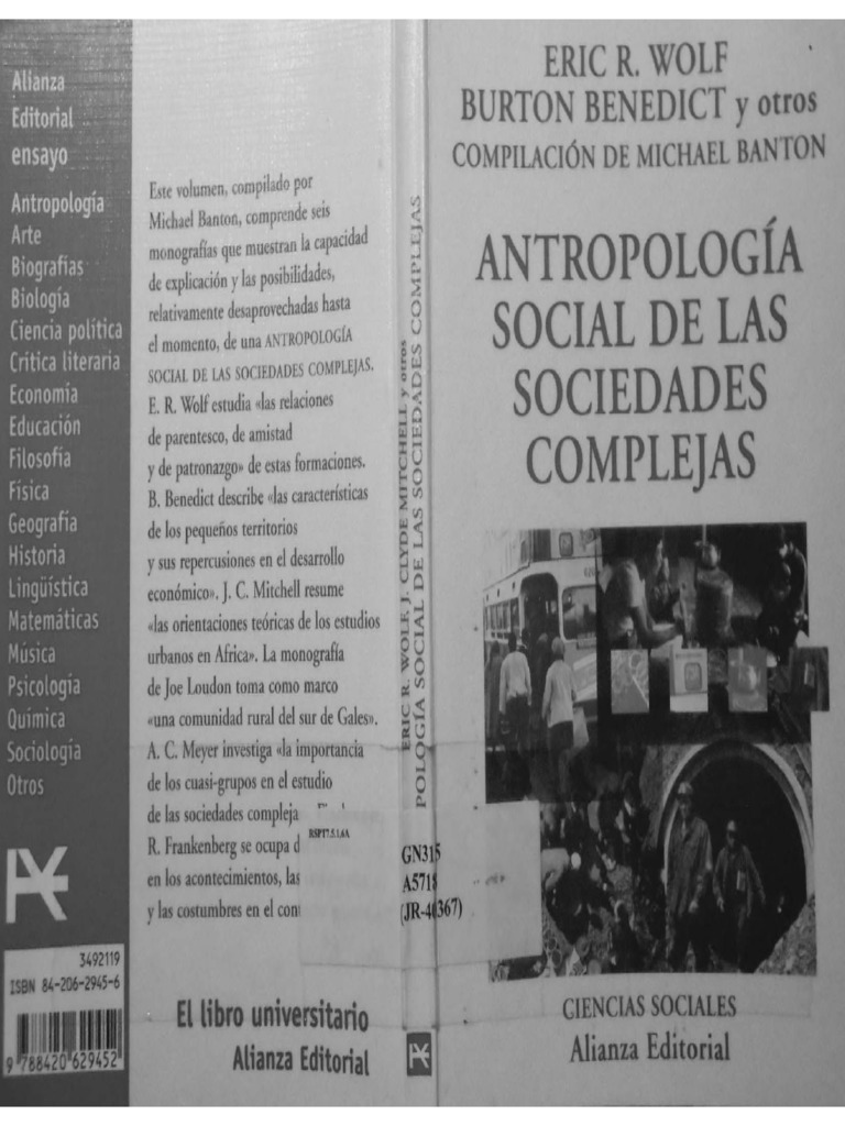 Clyde Mitchell. Orientaciones Teóricas de Los Estudios Urbanos en ...
