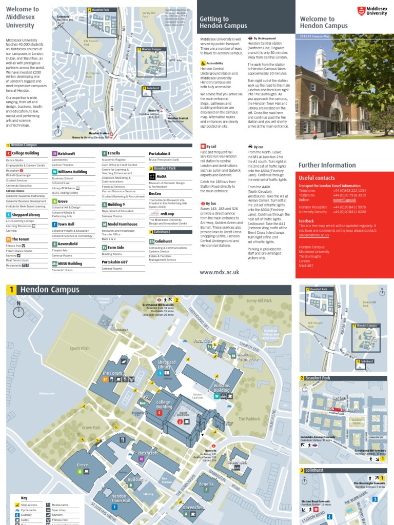 Hendon Campus Guide | Road Transport | Transport