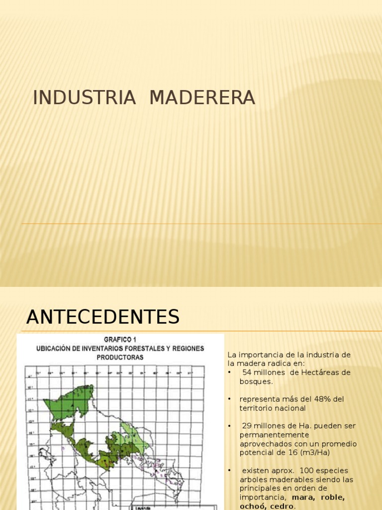 Industria Maderera | PDF