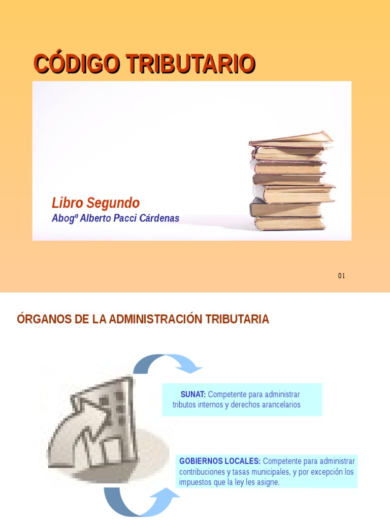 CODIGO TRIBUTARIO LIBRO SEGUNDO.ppt