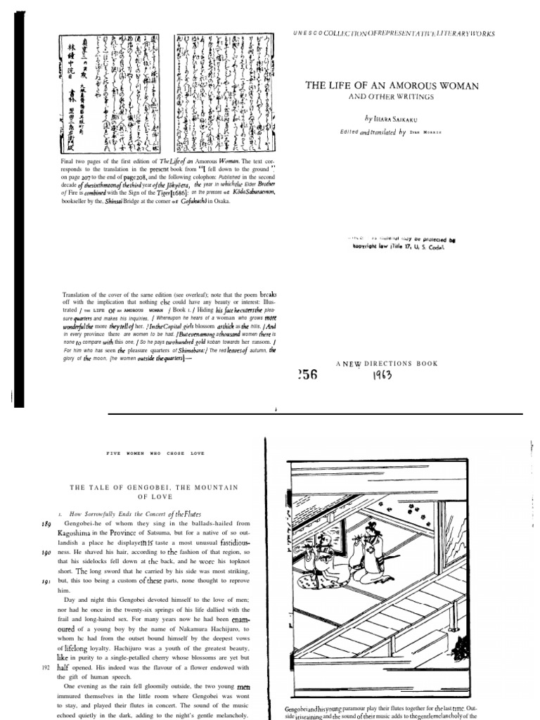 Life of Amorous Woman - Gengobei | PDF
