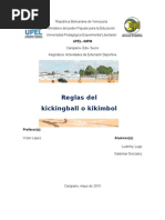 Kin Kimball | PDF | Campo de béisbol | Deportes