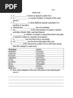 3rd Grade - Food Chain Worksheet | PDF