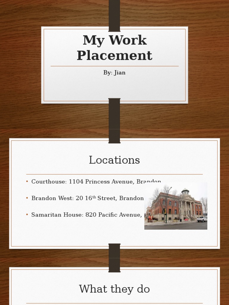 Work Placement Insights in Brandon | PDF