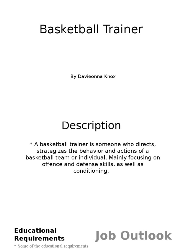 Basketball Trainer | PDF