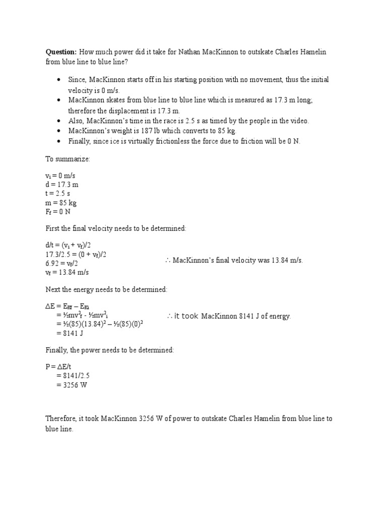 MacKinnon's Power to Outskate Hamelin | PDF | Science & Mathematics