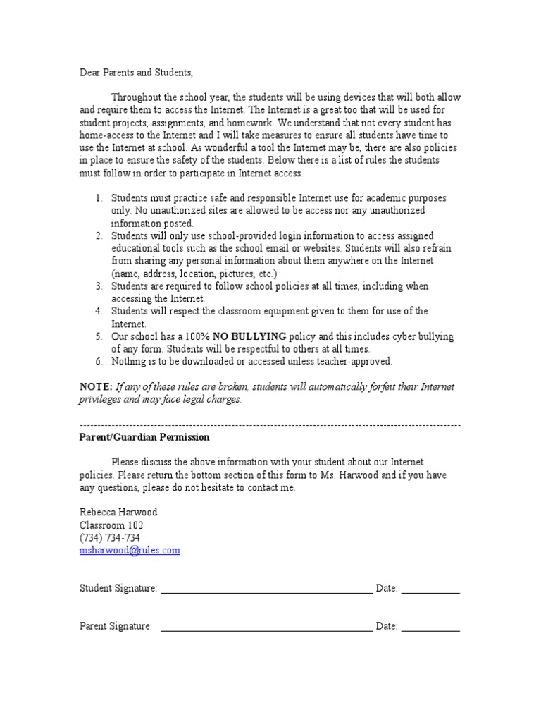 Internet Letter | PDF