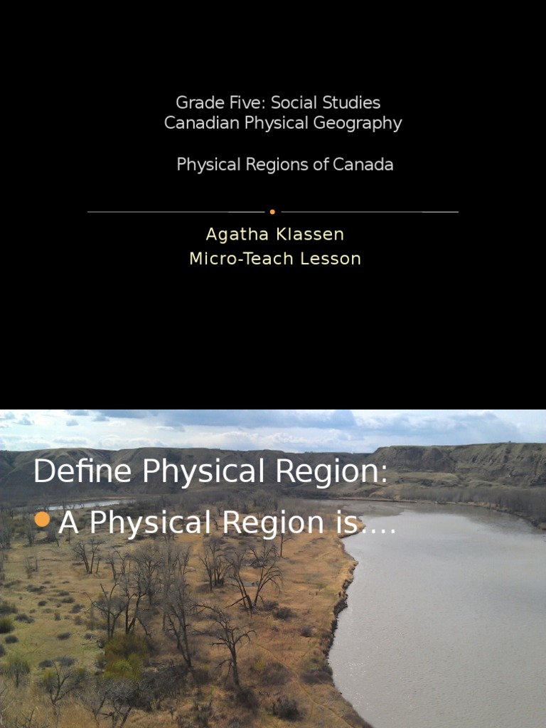 Canada’s Physical Regions for Kids | PDF | Science & Mathematics