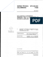 Norma NTC - ISO 17067 | PDF
