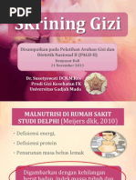 Formulir Skrining Gizi Awal Dengan MST | PDF
