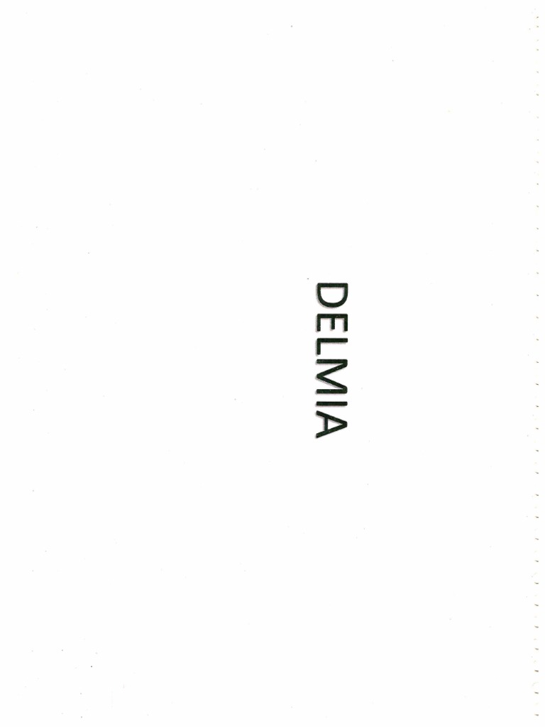 Manual Delmia PDF | PDF