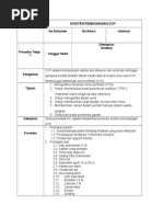 Panduan Pemasangan Central Venous Catheter | PDF