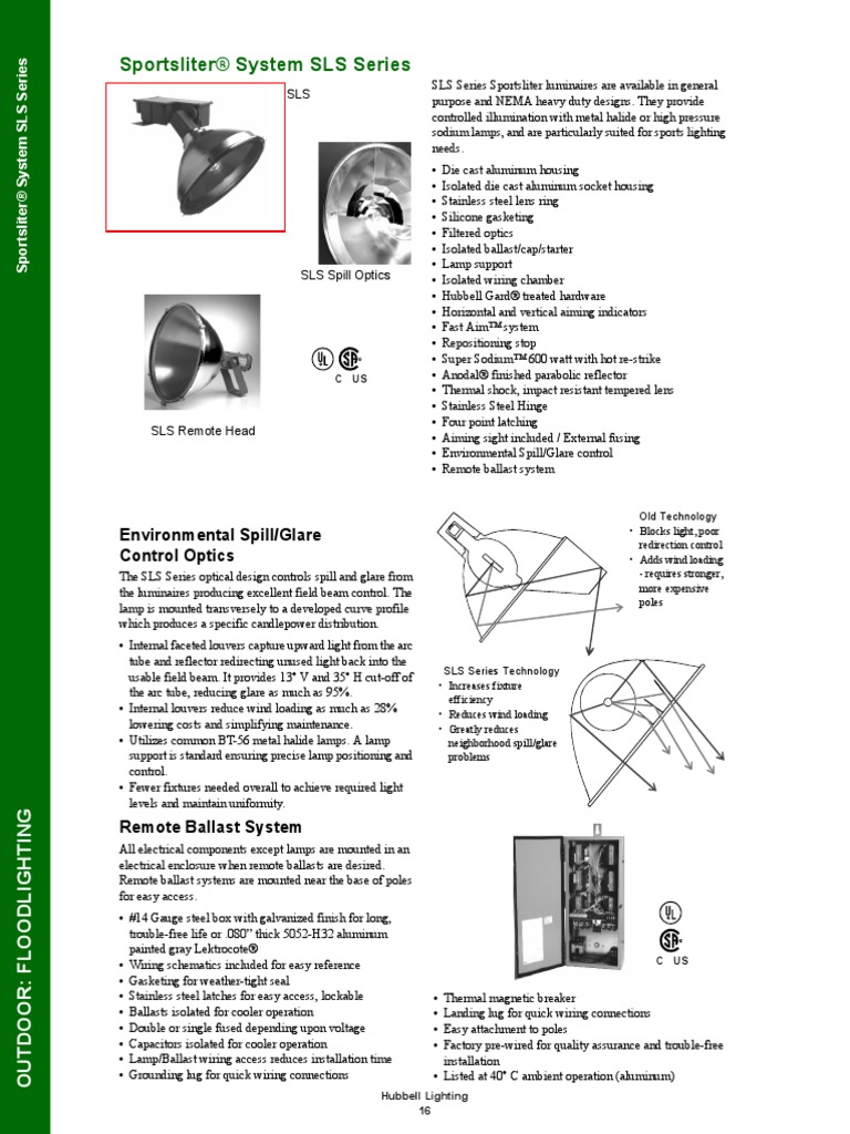 SLS 1000W Catalogue | PDF | Electrical Wiring | Mains Electricity