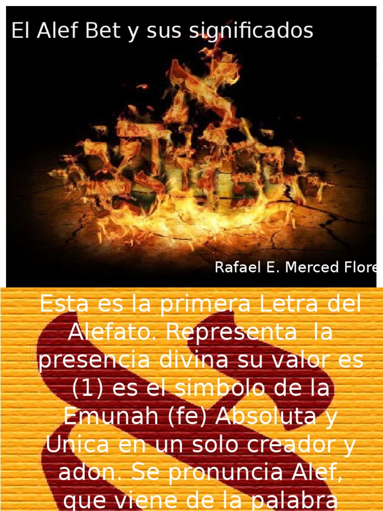 El Alef Bet | PDF | Tetragrammaton | Lenguas de Israel