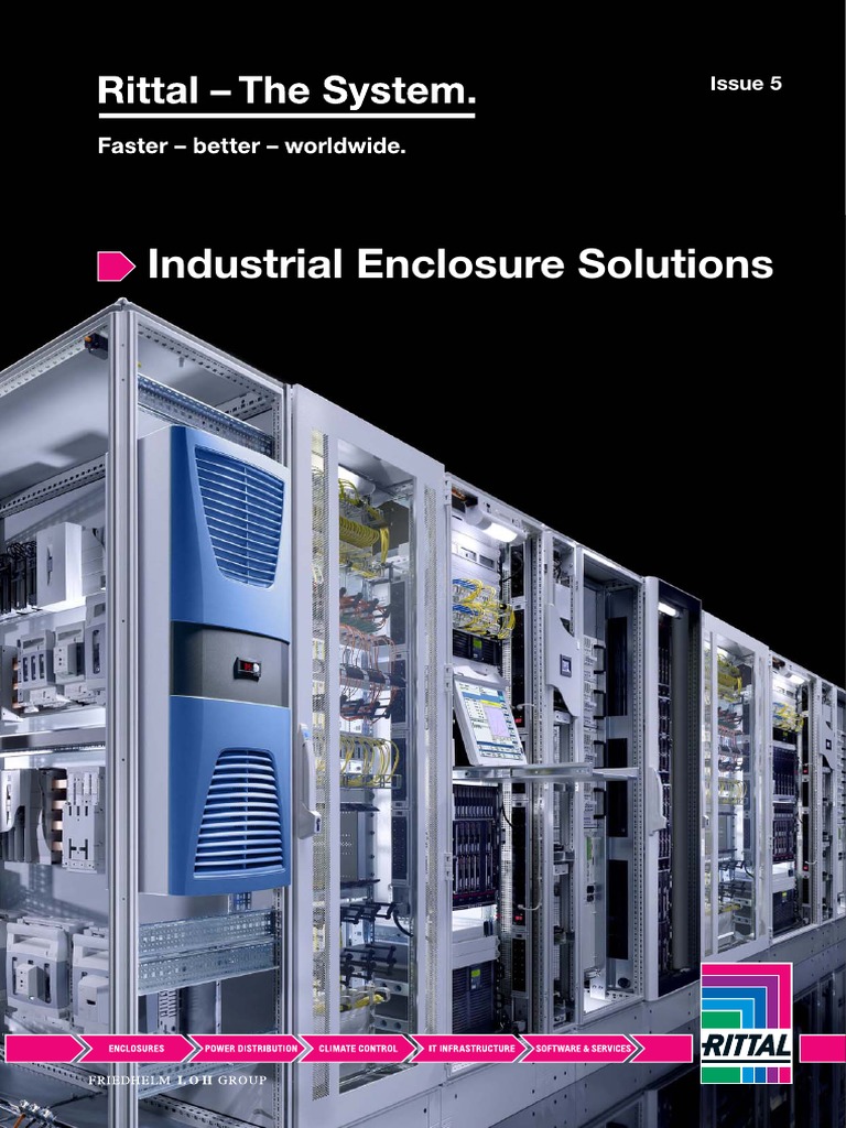 Industrial Enclosure Solutions-Rittal | PDF | Door | Air Conditioning