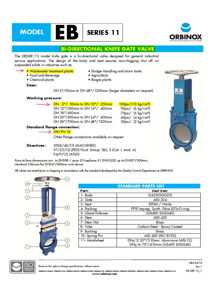 Knife Gate Valve | Valve | Steel