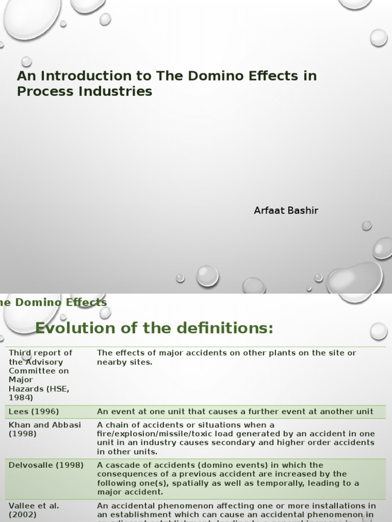 Domino Effects in Process Industries | PDF | Risk Assessment | Risk