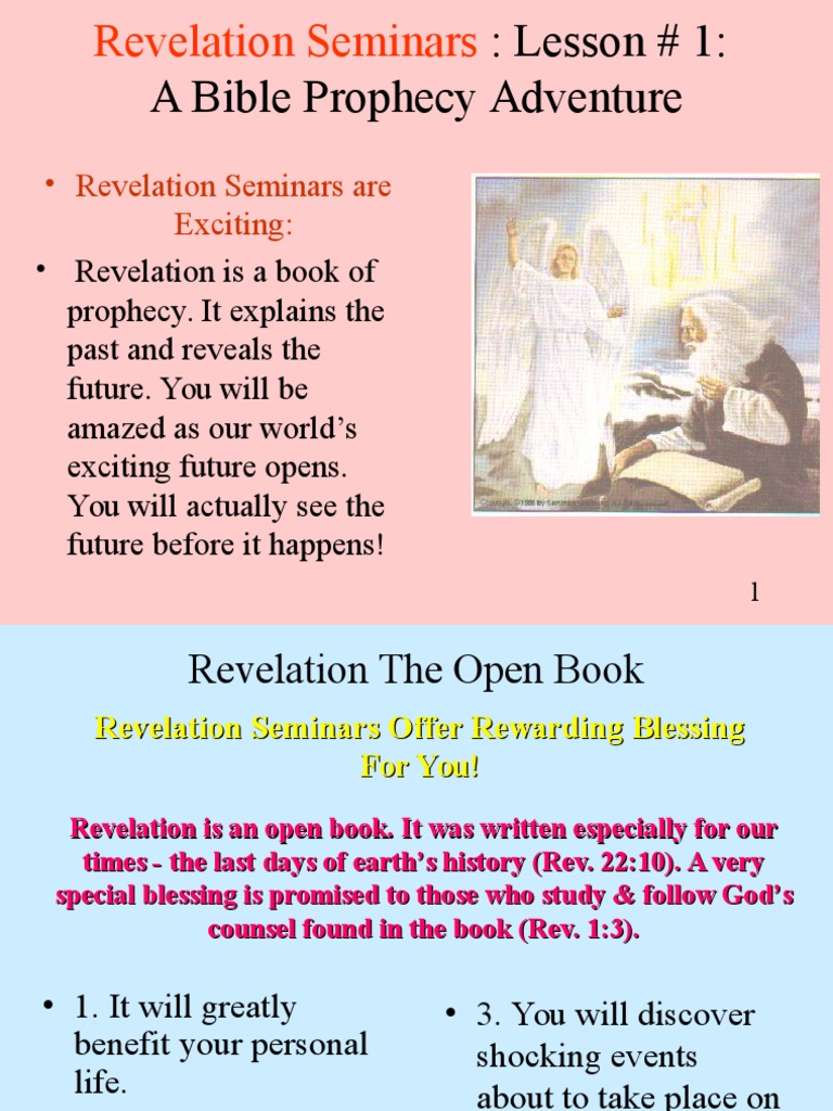 Understanding the Book of Revelation: Lessons on Unlocking the Mysteries of Bible Prophecy | PDF ...