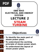 Schematic Layout Power Plant | PDF | Turbine | Boiler