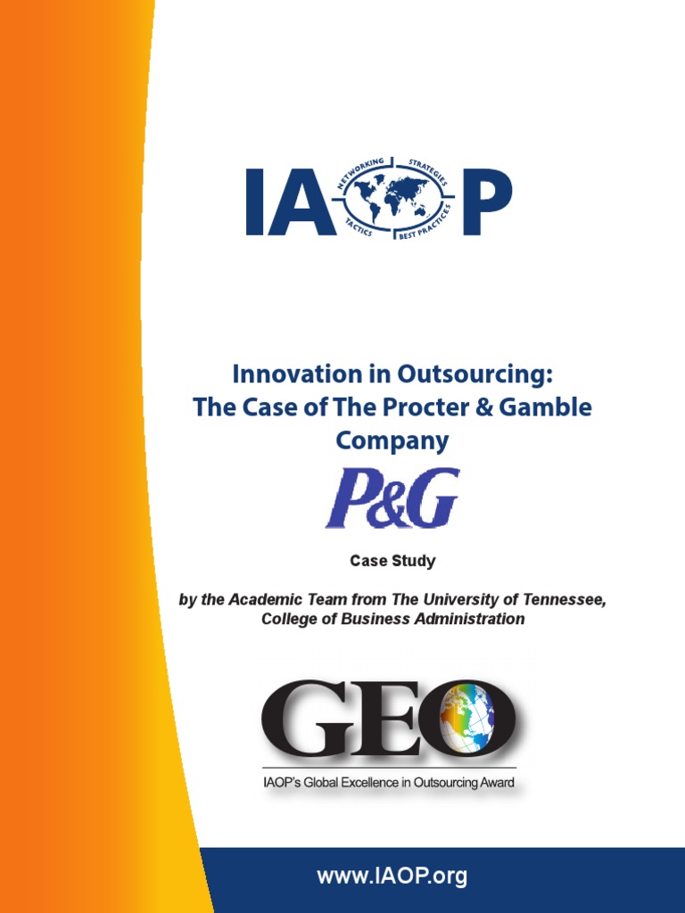 P&G Case Study - Full | PDF | Business | Finance & Money Management