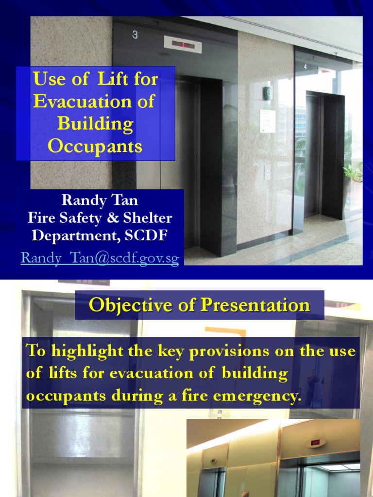 Evacuation Lift Use in Fire Emergencies | PDF | Emergency Evacuation ...