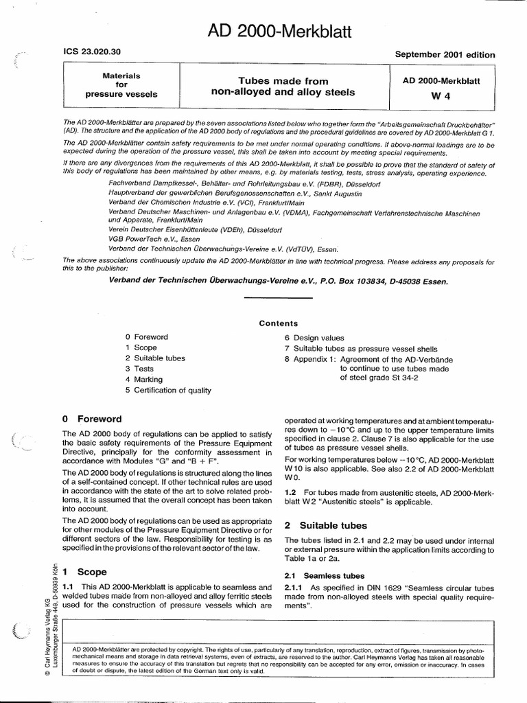 Ad 2000 W4 2001 | PDF