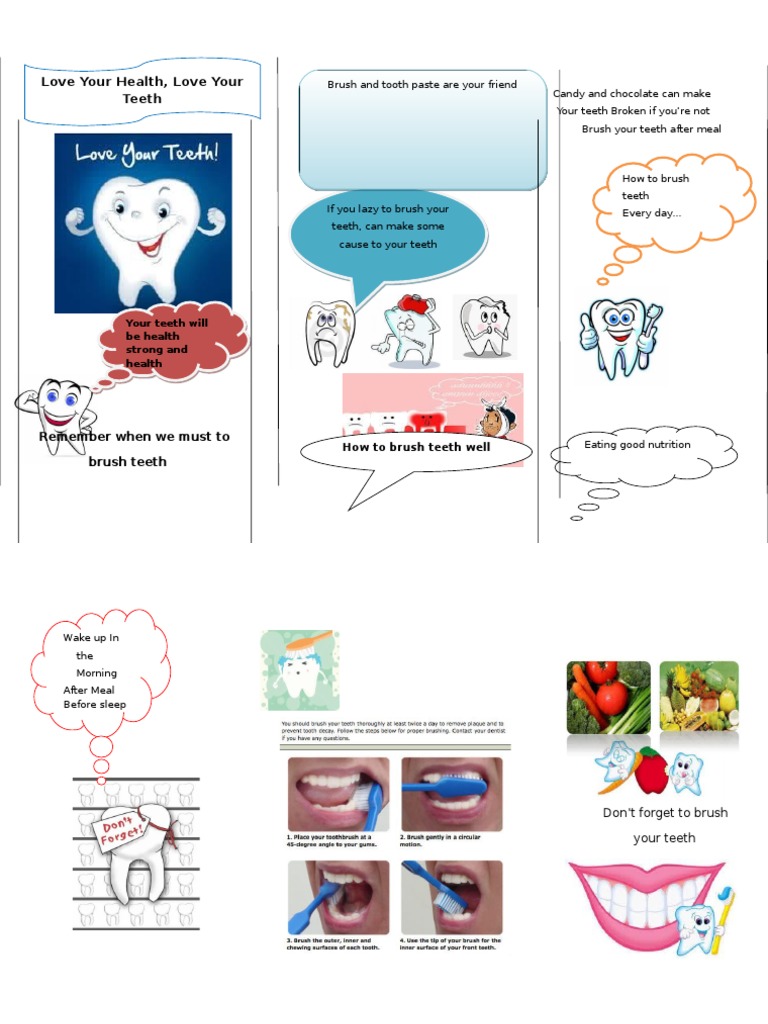 Importance of Daily Teeth Brushing | PDF | Self-Improvement