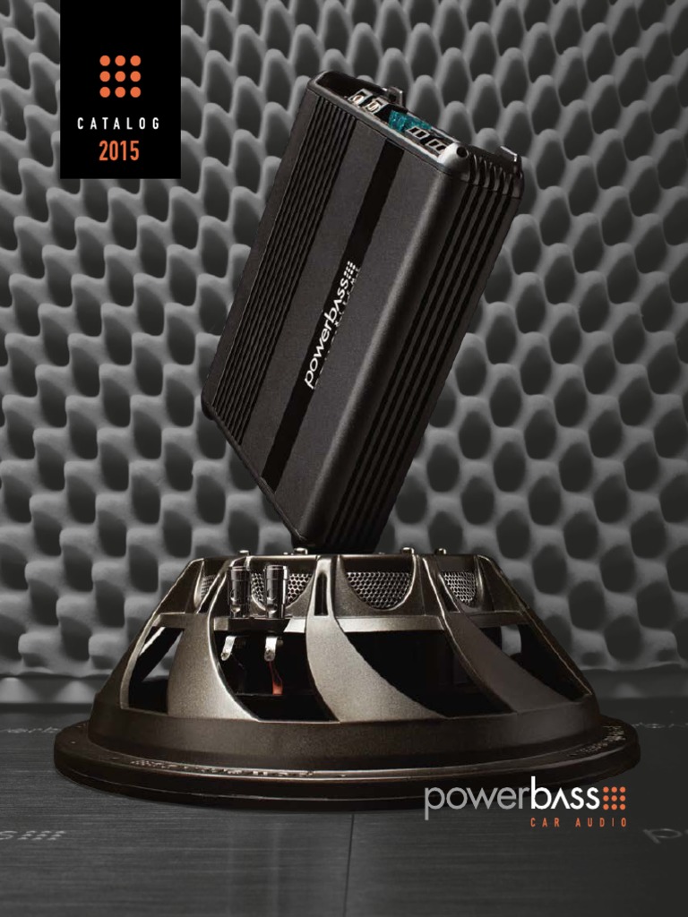 2015 PowerBass Catalog SM | PDF | Loudspeaker | Amplifier