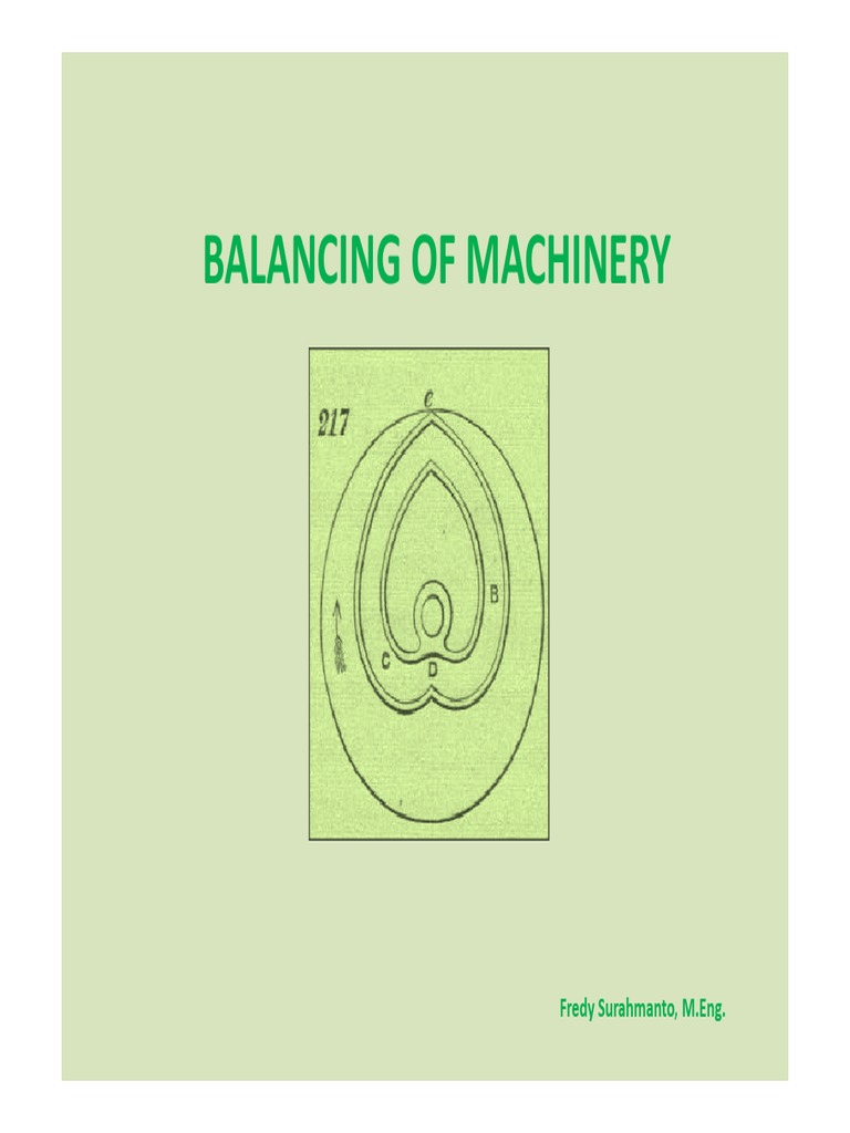 Balancing of Machinery | PDF | Turbine | Machine (Mechanical)