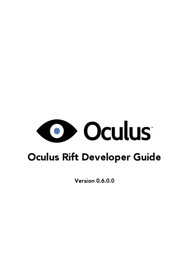 Oculus Developer Guide | Download Free PDF | Stereoscopy | Rendering ...