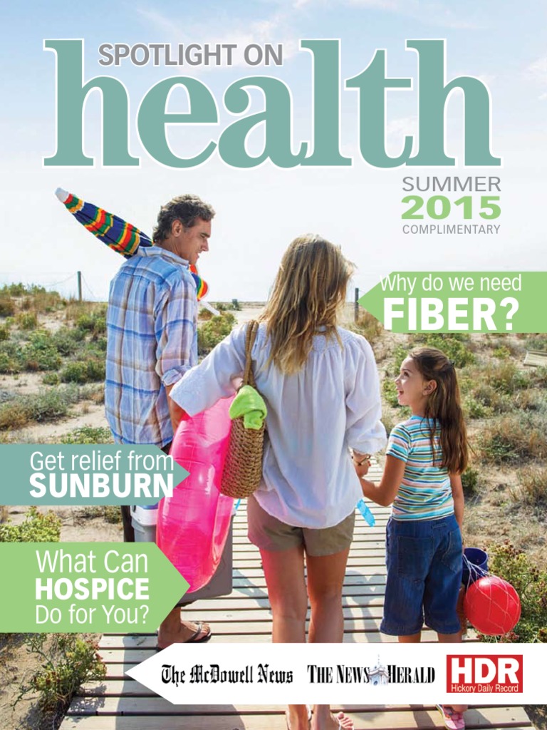 Spotlight On Health - Summer 2015 | PDF | Dietary Fiber | Diet & Nutrition
