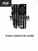 Chess (Piano Conductor Score) | PDF | Chess | Performing Arts