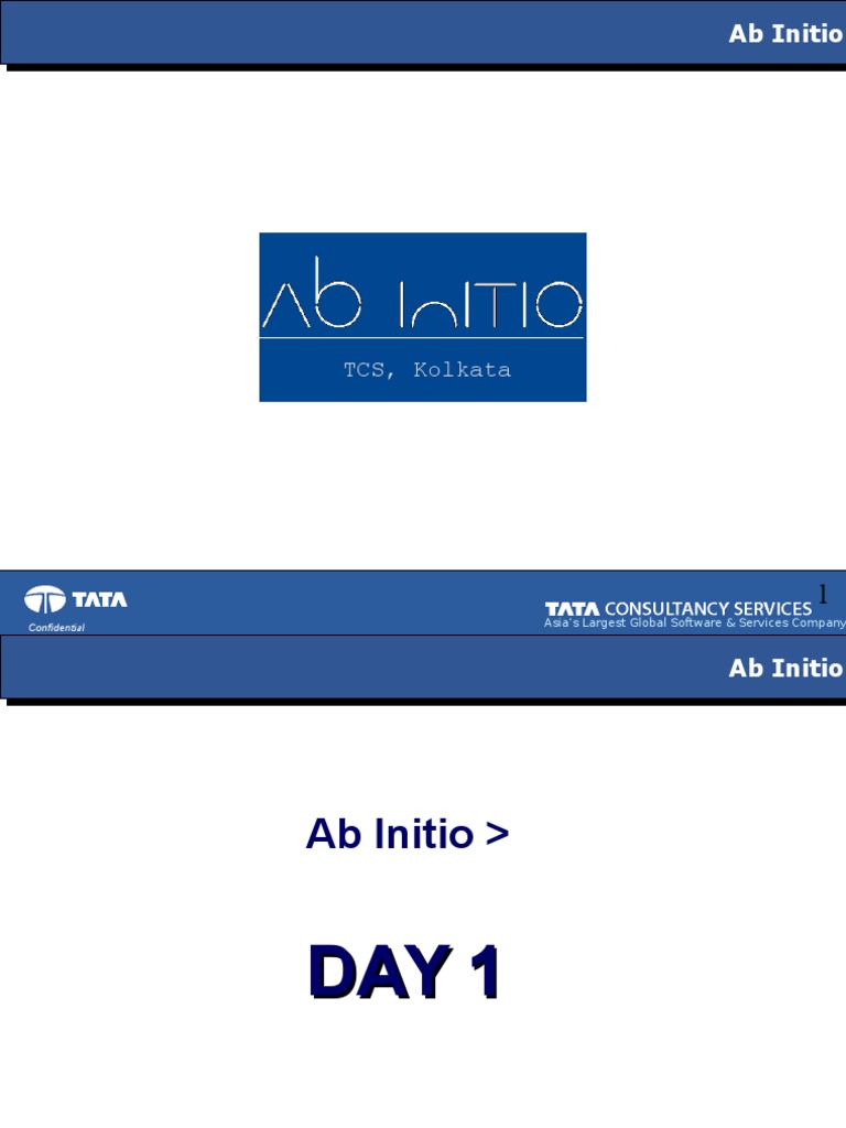 Ab Initio Training | PDF | Databases | Operating System