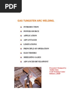 GTAW Welding Techniques and Guidelines | PDF | Welding | Construction