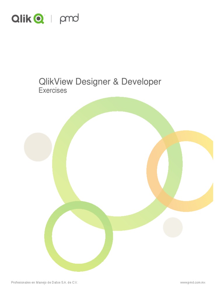 Designer Developer - Exercises QlikView | PDF | Databases | File Format Designer Developer - Exercises QlikView | PDF | Databases | File Format