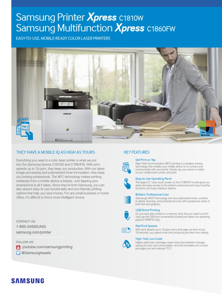 SL C1860FW | PDF | Printer (Computing) | Image Scanner
