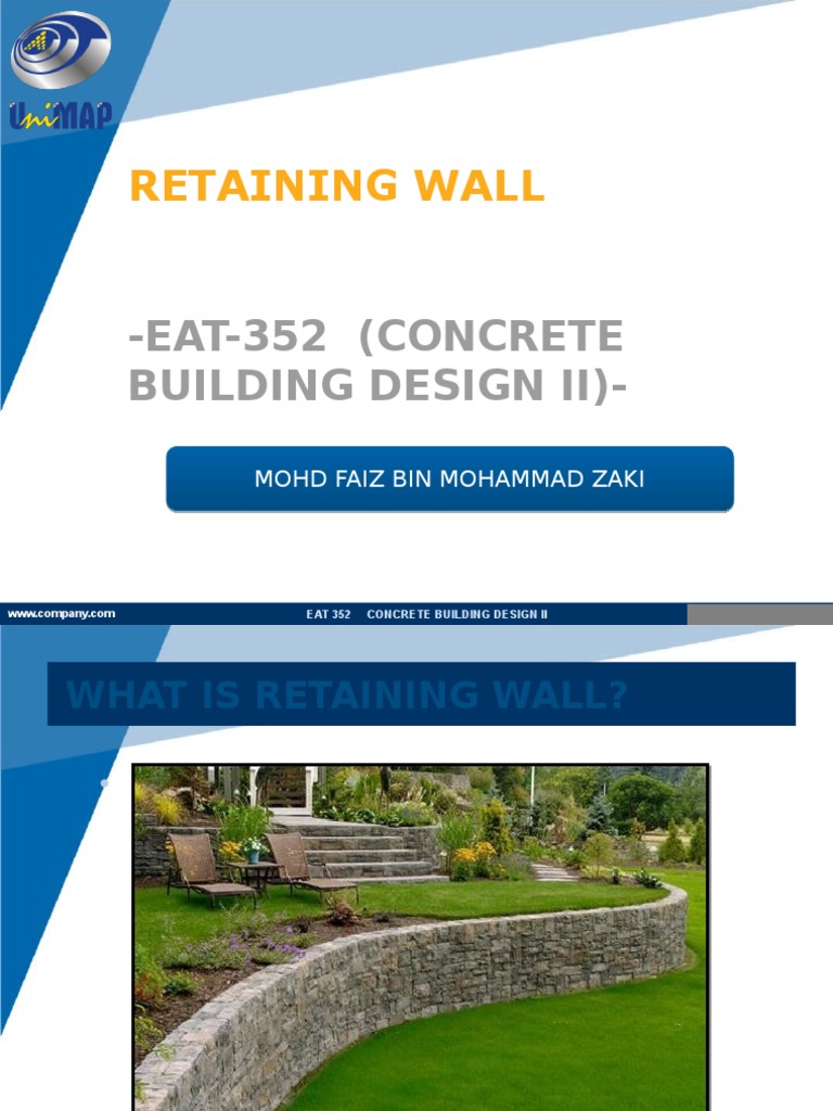 Design of Retaining Wall | PDF | Building | Civil Engineering