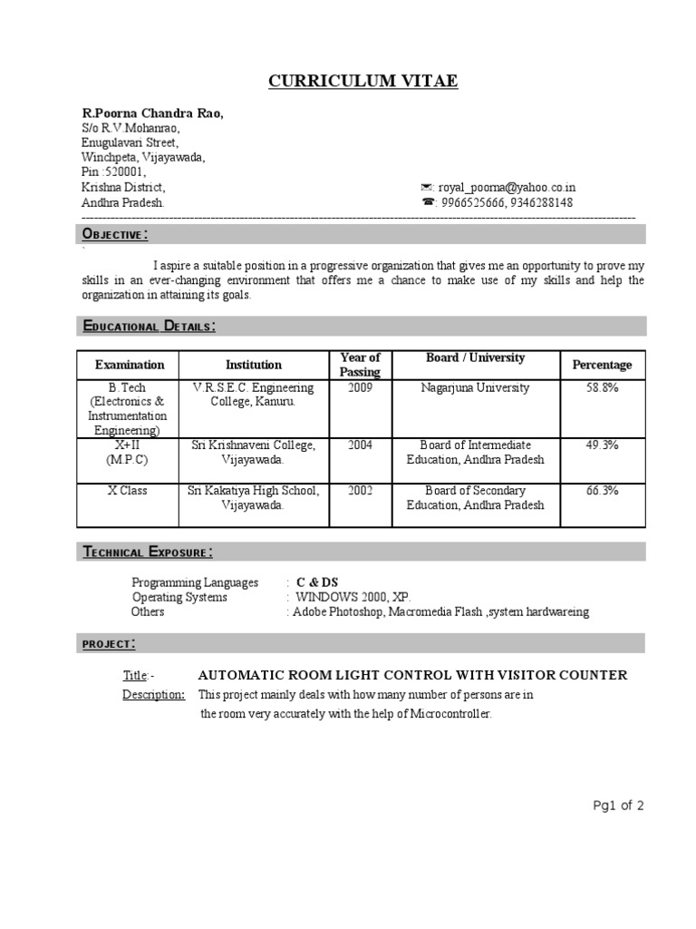 Curriculum Vitae | PDF | Cognition | Behavior Modification