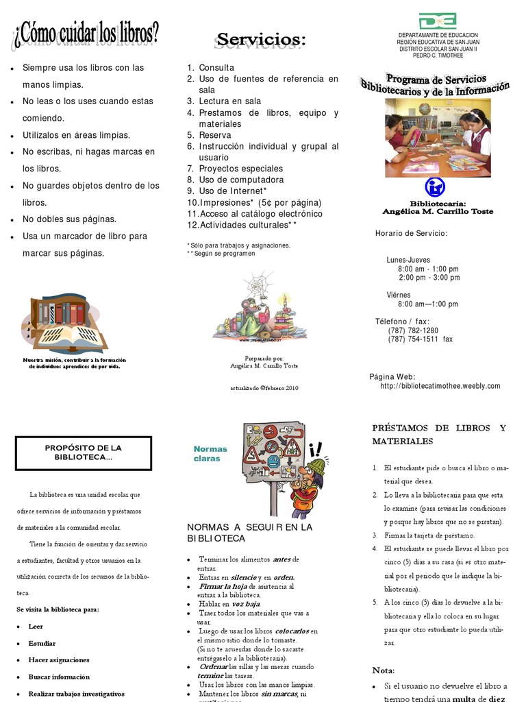 Opúsculo de La Biblioteca | PDF | Bibliotecas | bibliotecario