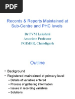 Sub Centre - Functions, Staffing, Patterns | PDF | Public Health ...