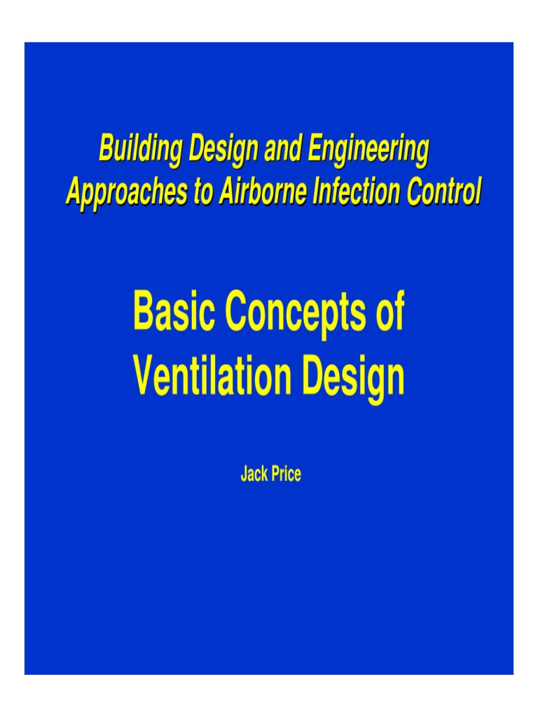 Basic Concept of Ventilation Design | PDF | Ventilation (Architecture ...