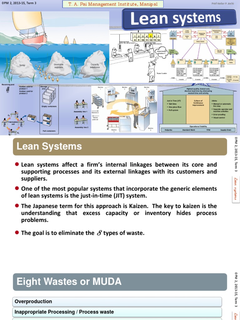 10 Lean Systems | Download Free PDF | Lean Manufacturing | Inventory