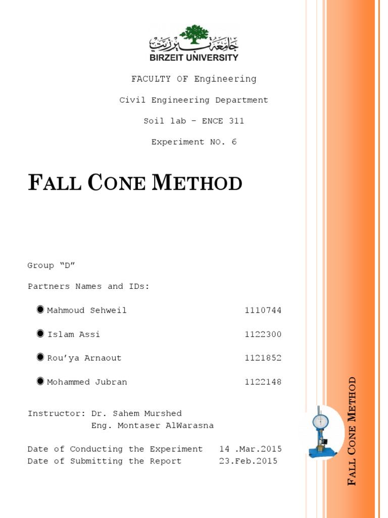 Fall Cone Method 2015 | PDF | Continuum Mechanics | Solid Mechanics