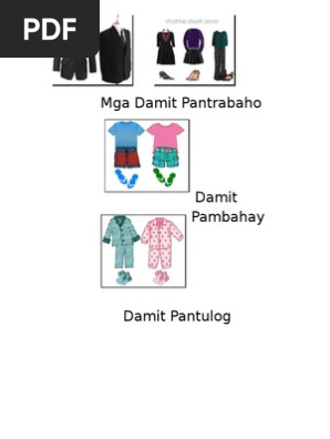 Damit Pambahay Clipart People