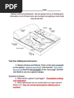 Glacial Deposits and Landforms in Ohio | PDF | Glacier | Pleistocene