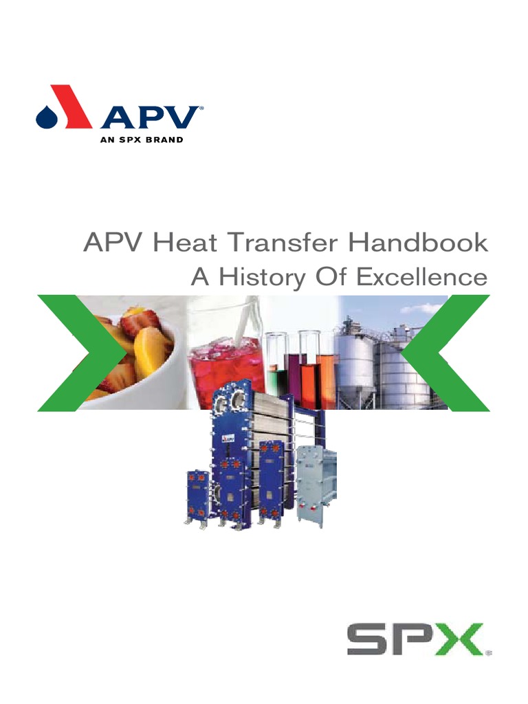 APV Heat Transfer Handbook PDF | PDF | Heat Exchanger | Heat Transfer